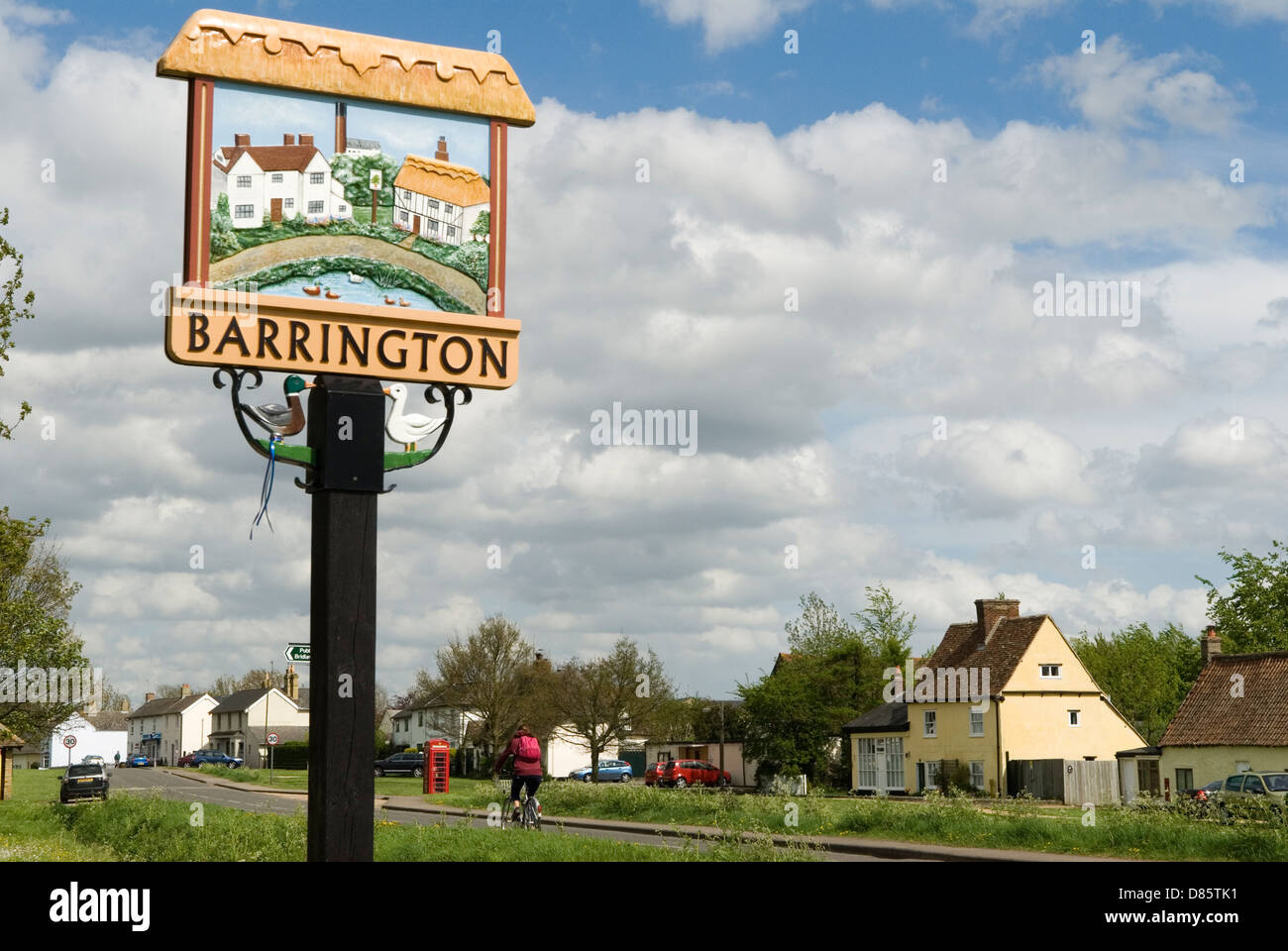 Cambridgeshire village signs hi-res stock photography and images - Alamy