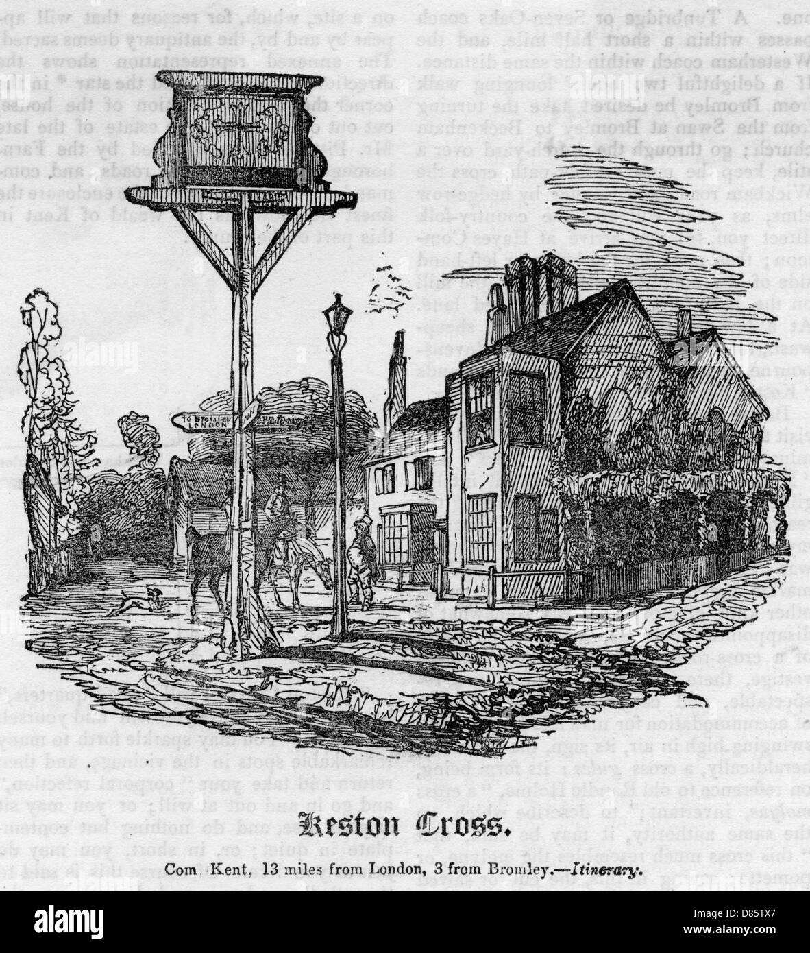 KESTON CROSS, Kent Stock Photo - Alamy