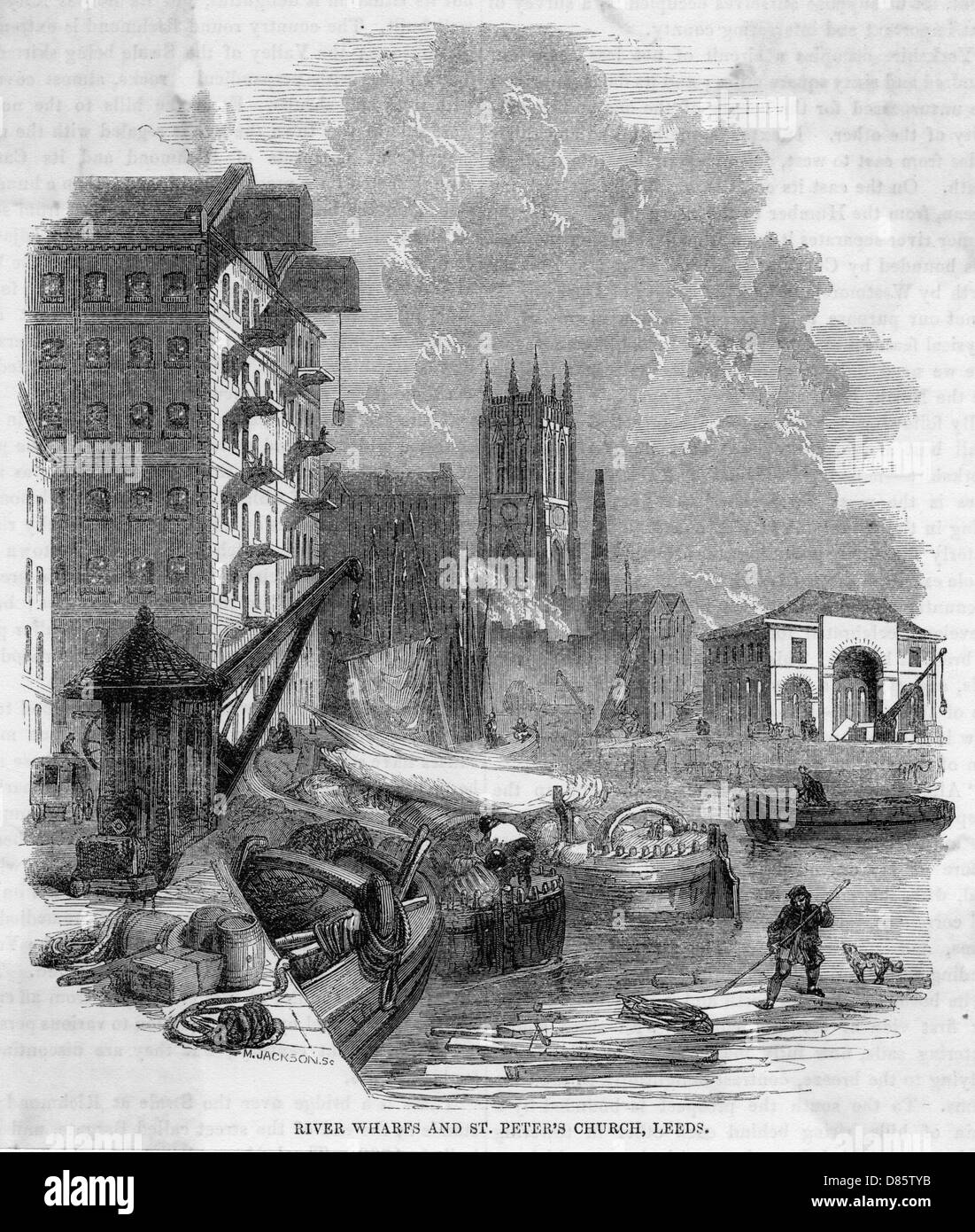 Leeds yorkshire Black and White Stock Photos & Images - Alamy