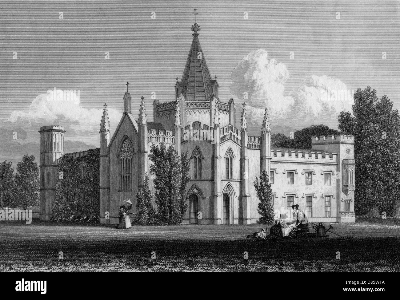 LEE PRIORY, Kent Stock Photo - Alamy