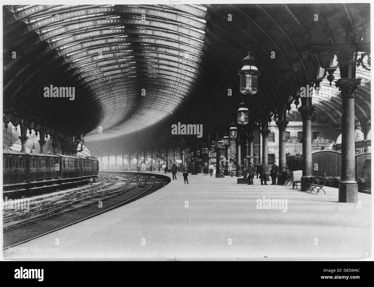 York Railway Station Stock Photo - Alamy
