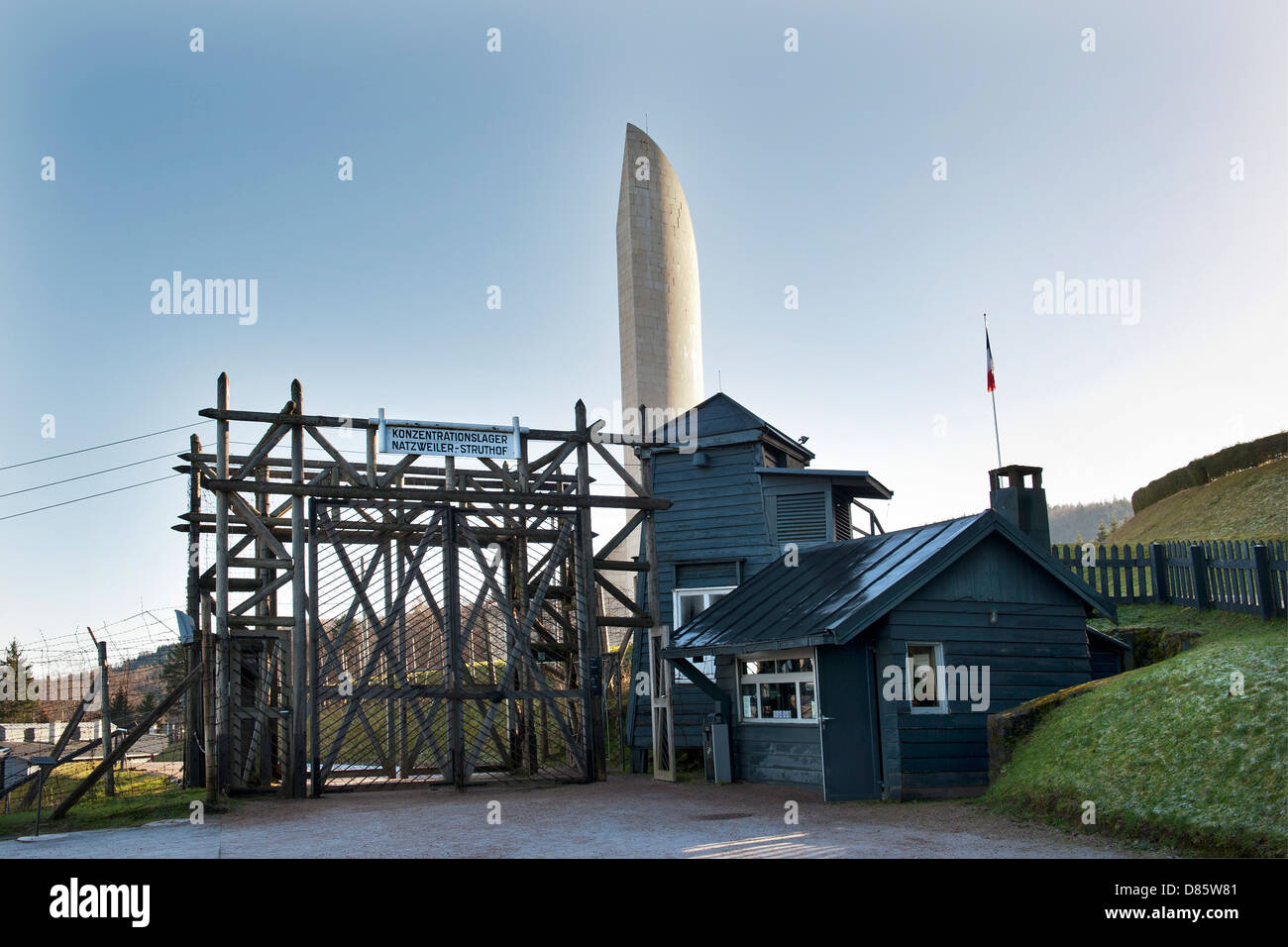France Alsace Natzweiler Struthof camp Stock Photo - Alamy