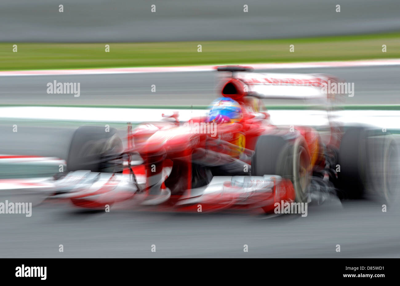 Fernando Alonso (ESP), Ferrari F138 during the Spanish Formula One ...