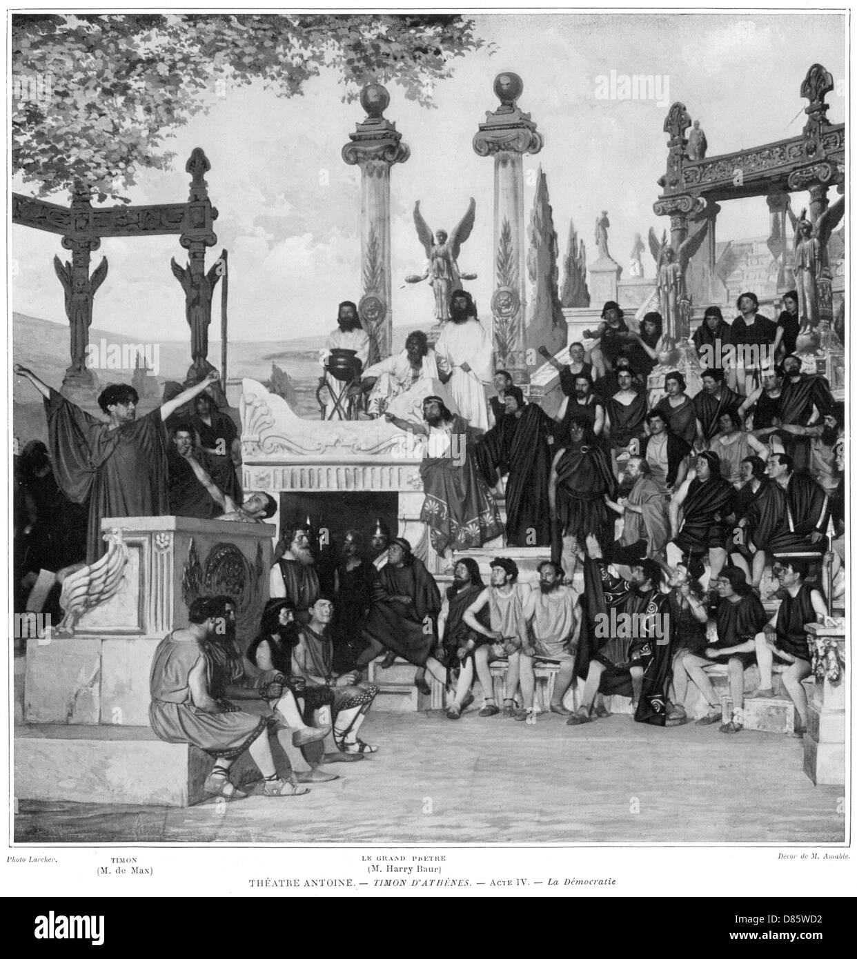 Timon of athens Black and White Stock Photos & Images - Alamy