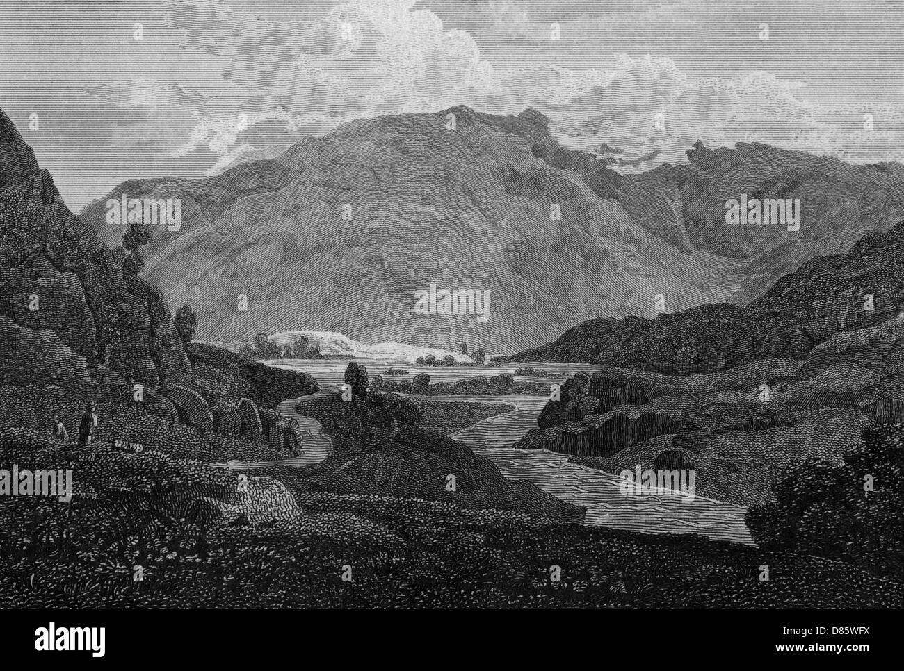 Bowder stone lake district hi-res stock photography and images - Alamy