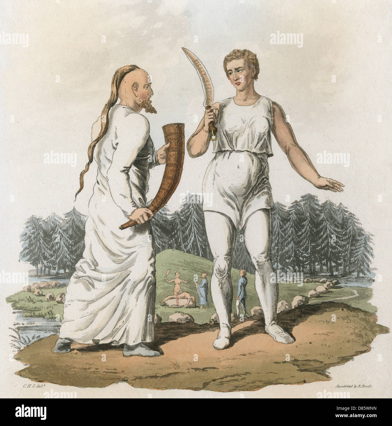 Druid priest hi-res stock photography and images - Alamy