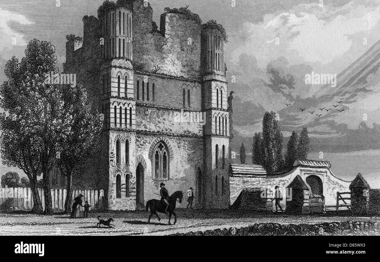 Malling Abbey, Kent Stock Photo - Alamy