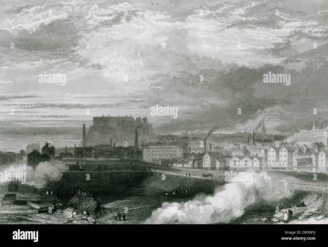 Chimneys nottingham hi-res stock photography and images - Alamy