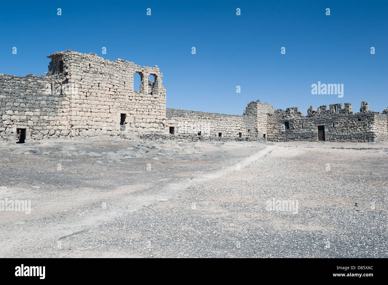 The Azraq Castle, Jordan Stock Photo - Alamy