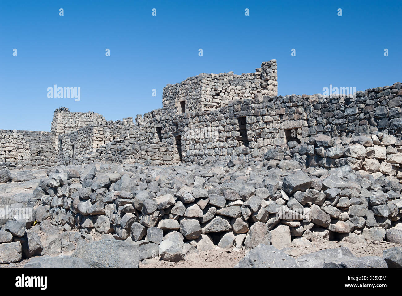 The Azraq Castle, Jordan Stock Photo - Alamy
