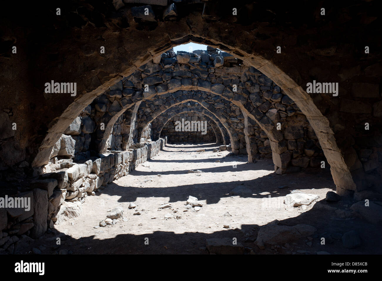 The Azraq Castle, Jordan Stock Photo - Alamy