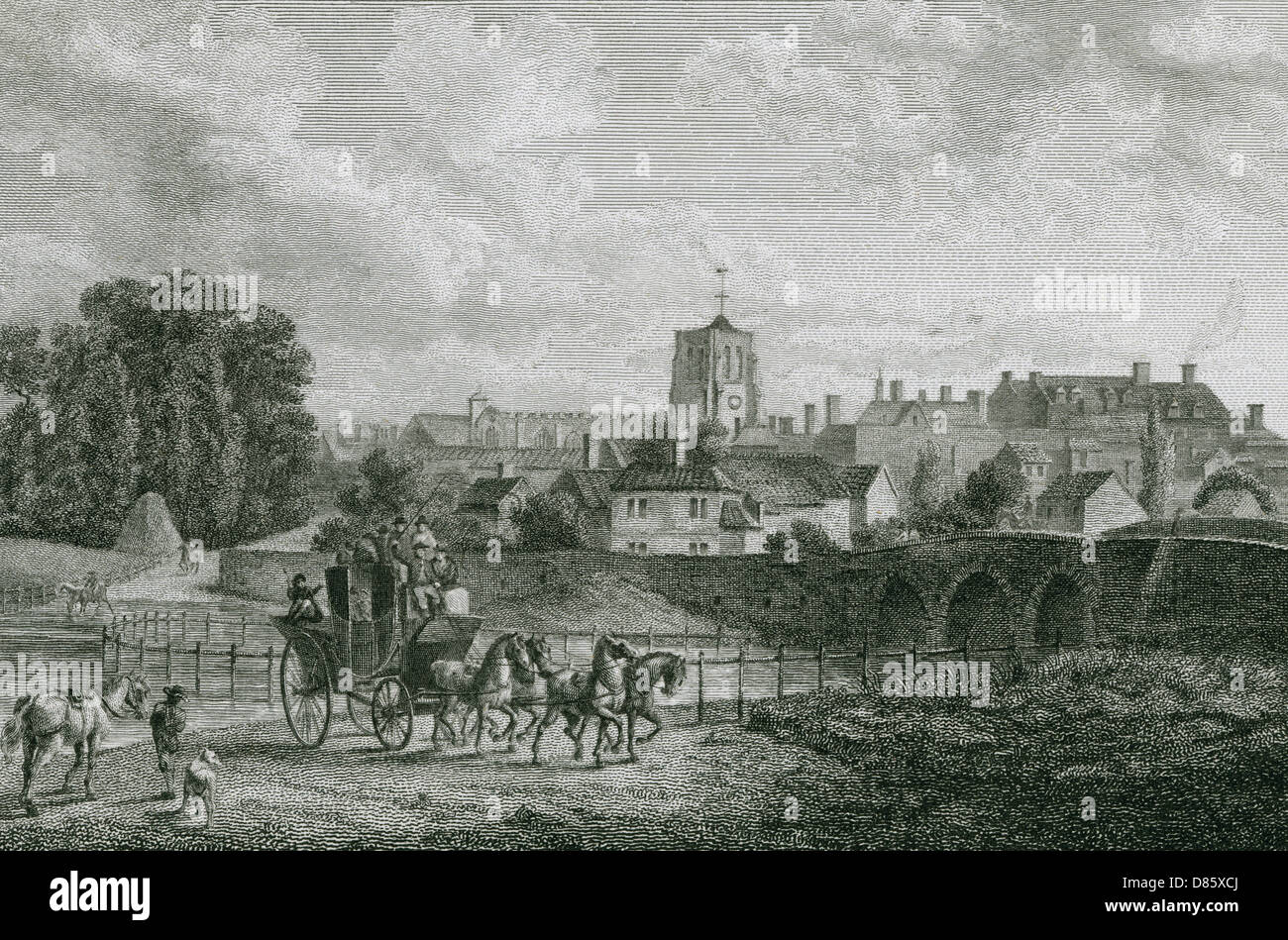 Newport Pagnell, Buckinghamshire Stock Photo - Alamy