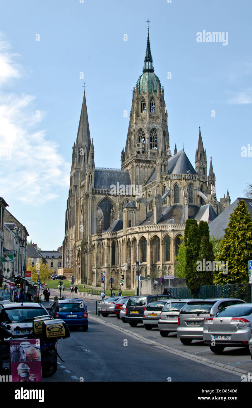 Bayeux france village hi-res stock photography and images - Alamy