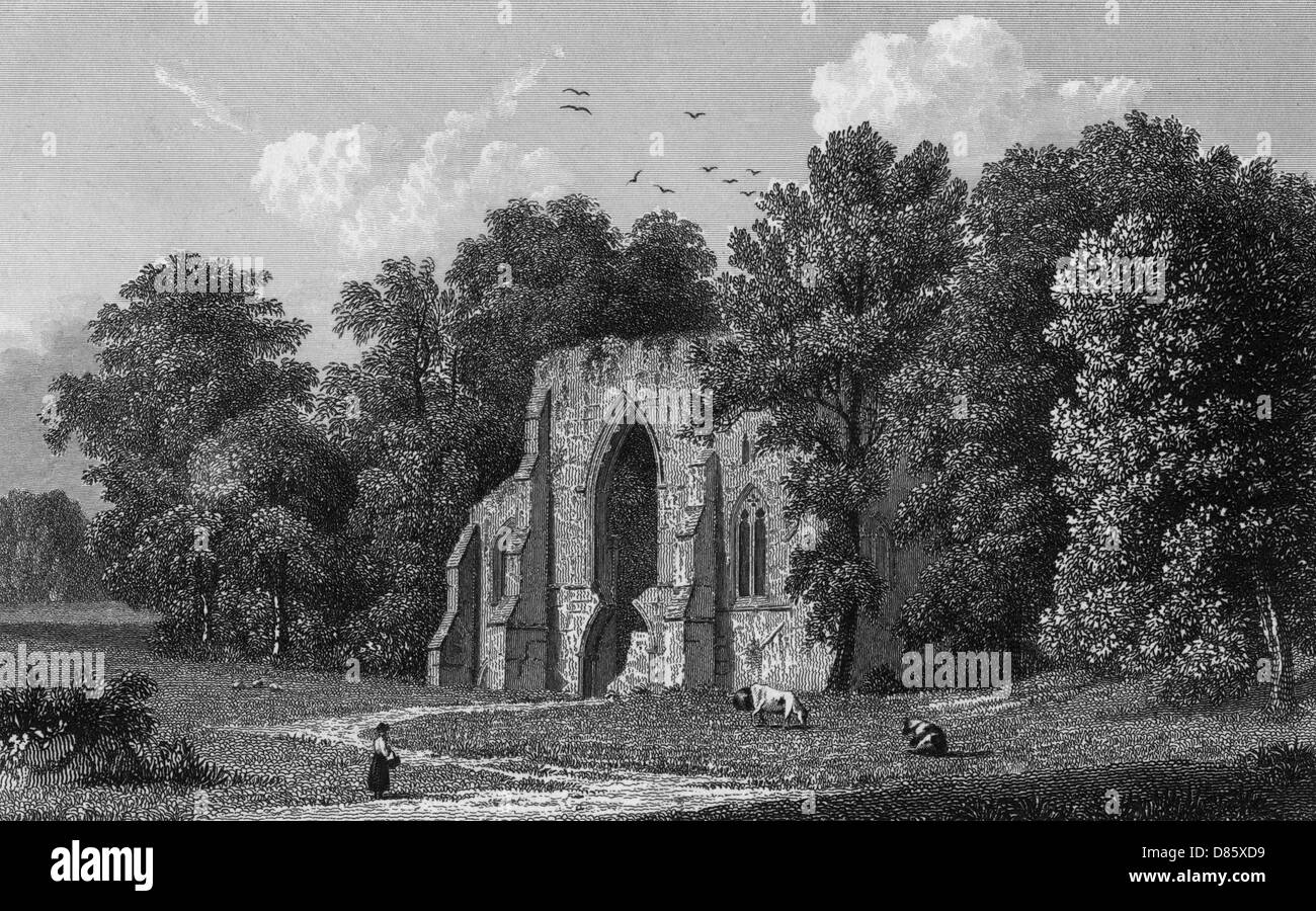 Netley abbey ruins hi-res stock photography and images - Alamy