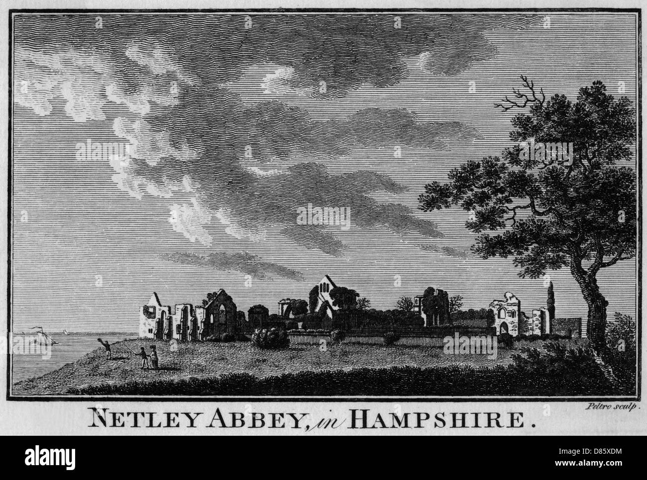 Netley Abbey, Hampshire Stock Photo - Alamy