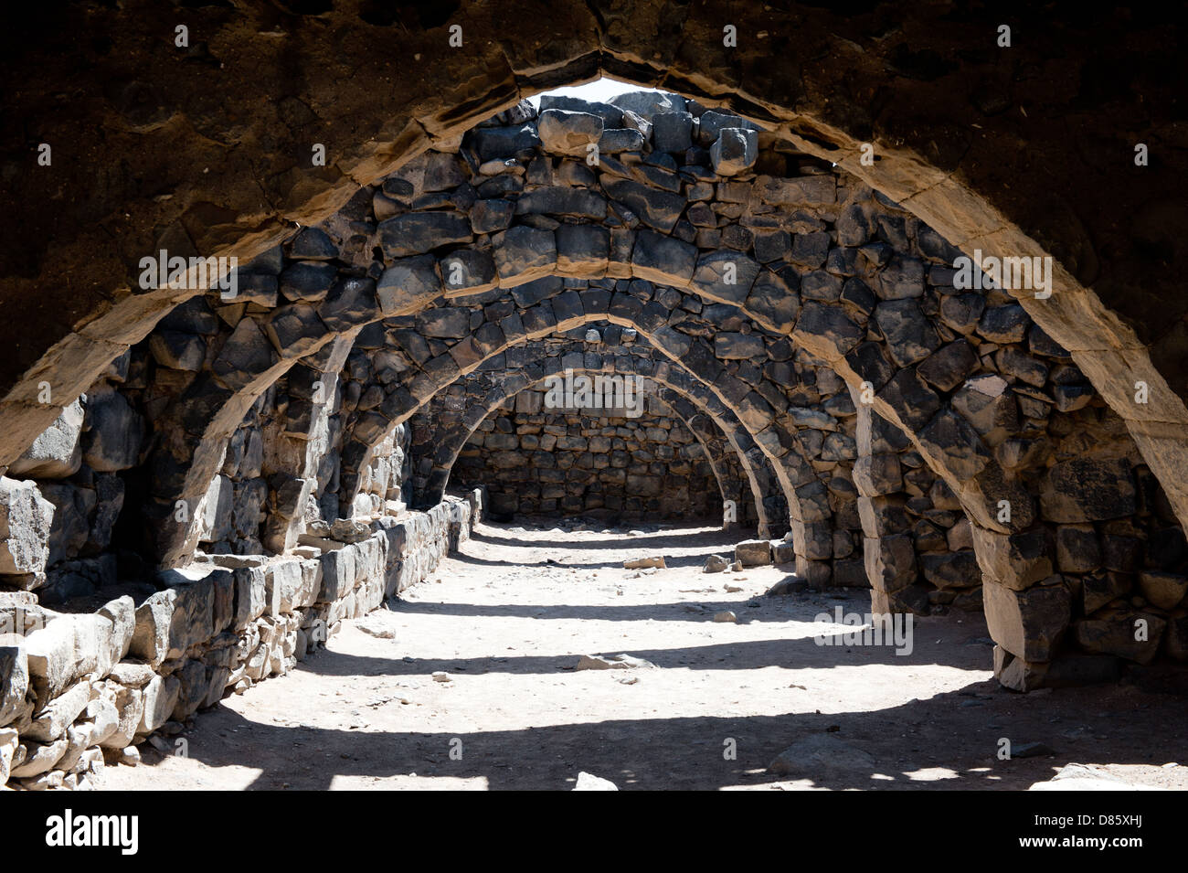 The Azraq Castle, Jordan Stock Photo - Alamy