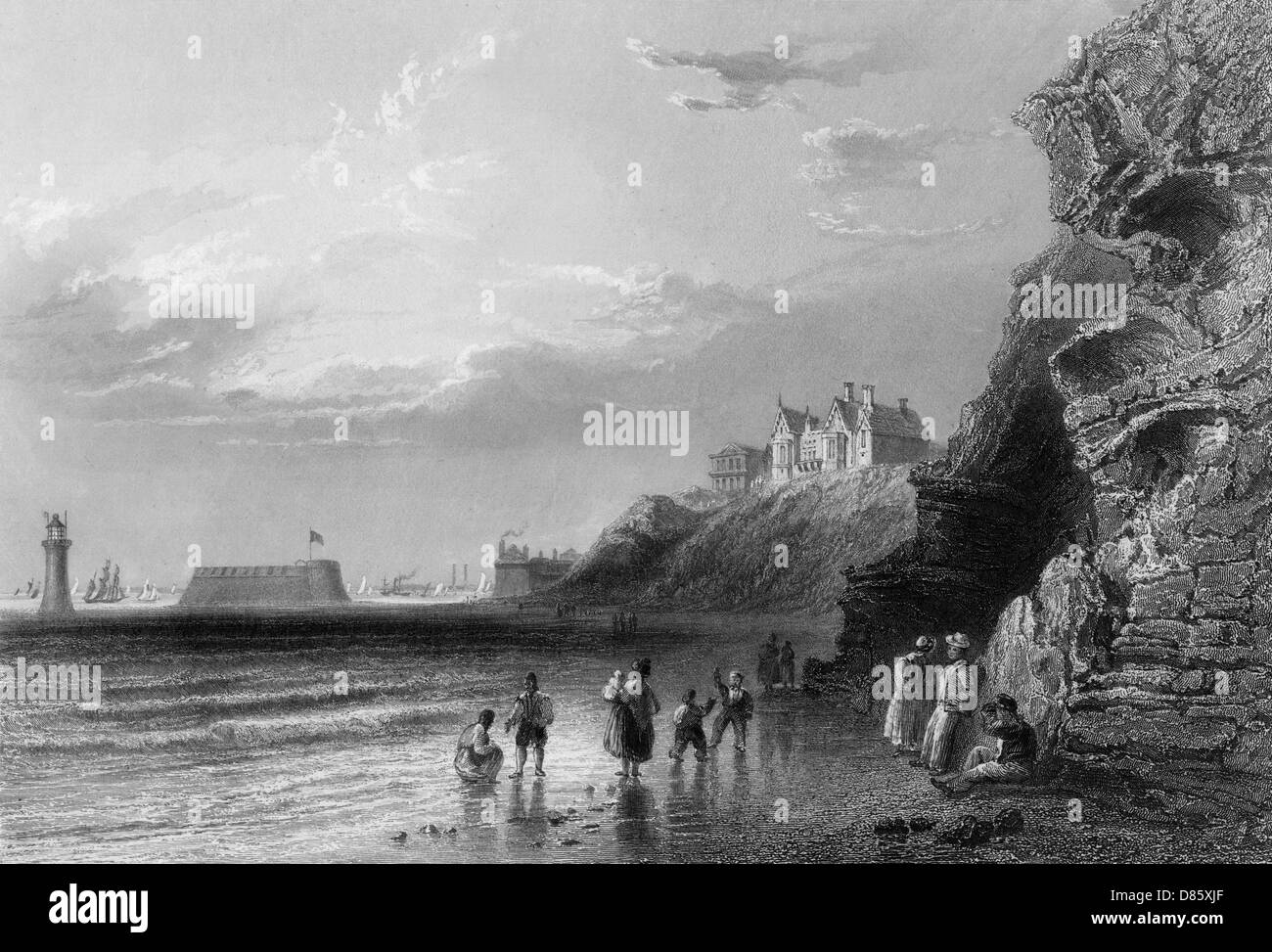 New Brighton, Merseyside Stock Photo - Alamy