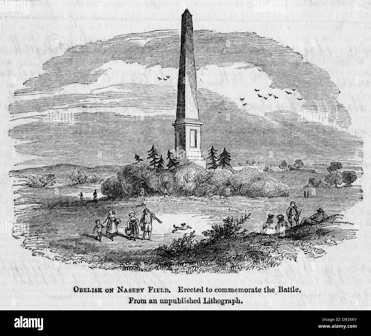 Naseby Northamptonshire Stock Photo - Alamy