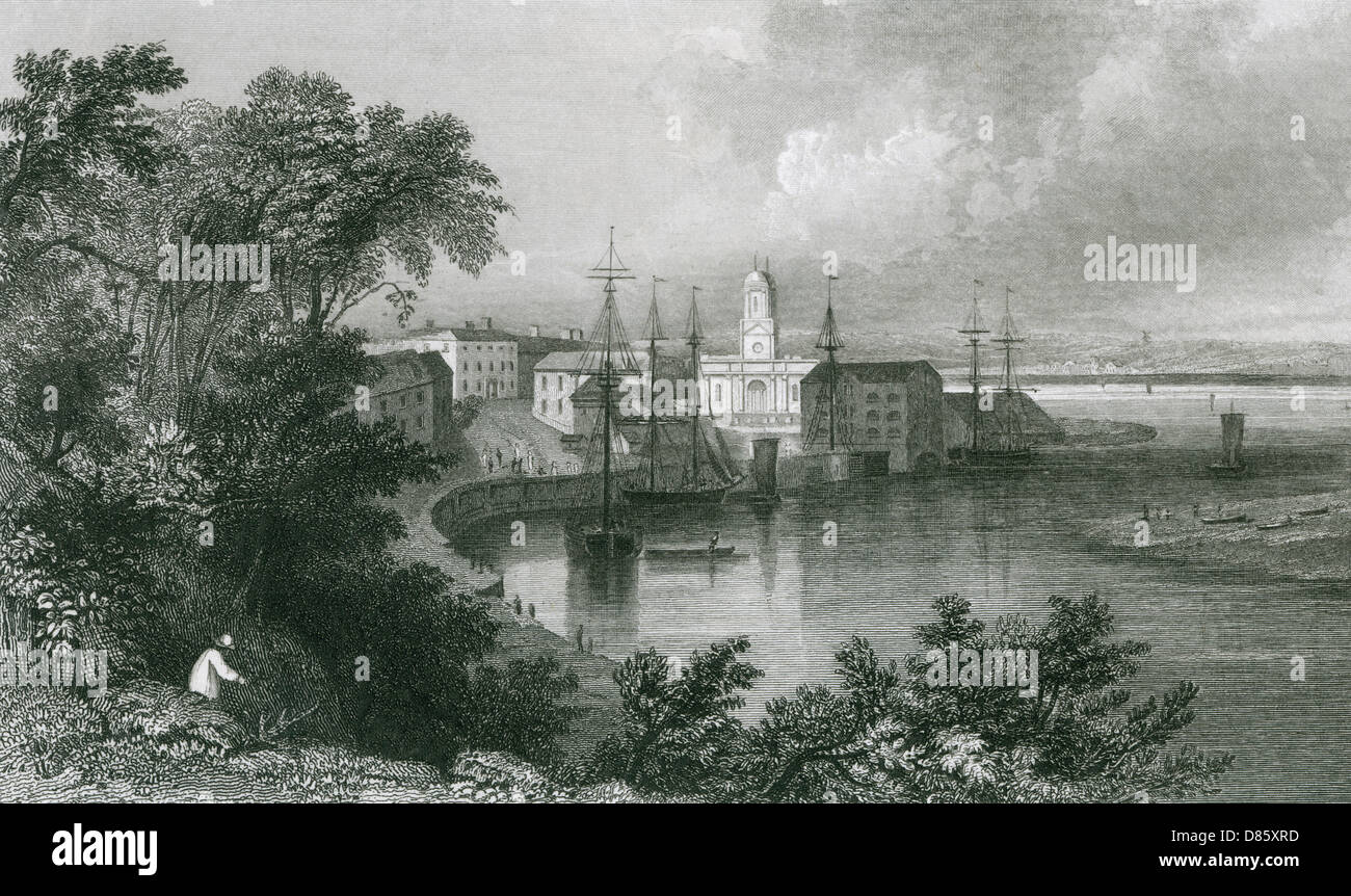 Mistley Quay Essex Stock Photo - Alamy