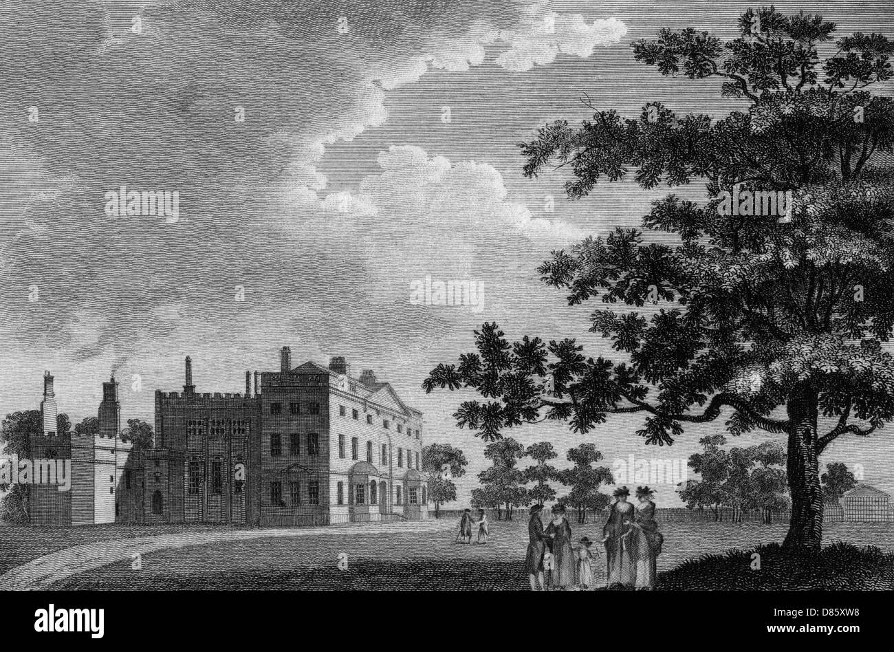 Methley Hall, Yorkshire Stock Photo - Alamy