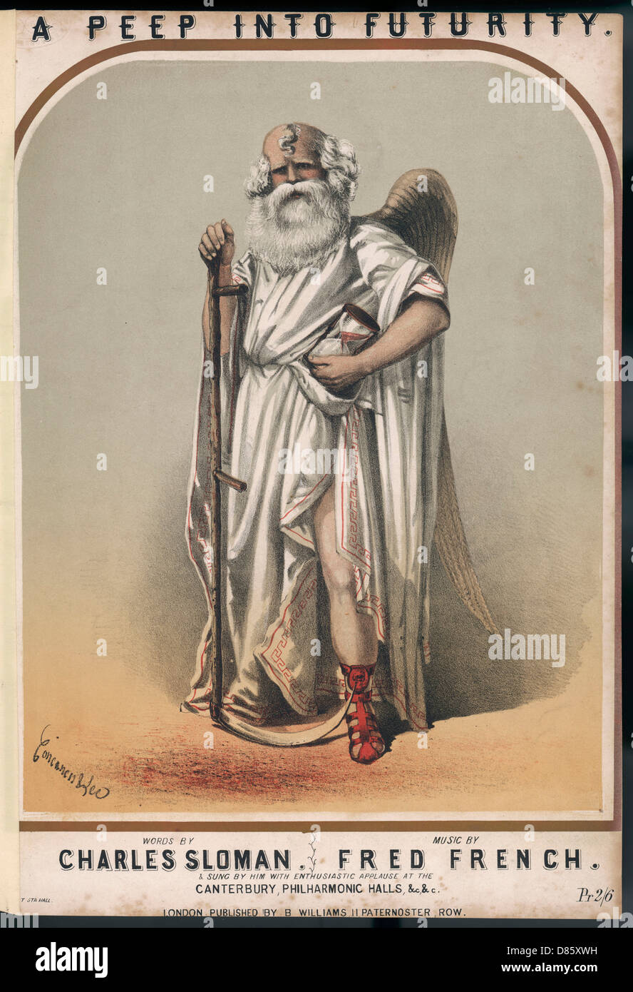 Old Father Time Stock Photo - Alamy