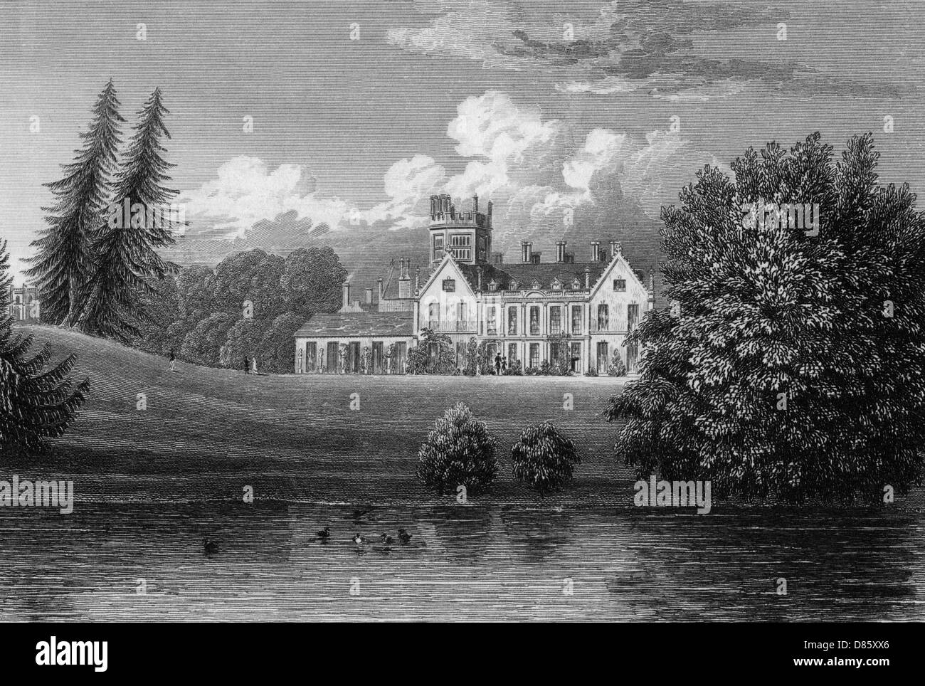 Melbury House, Dorset Stock Photo - Alamy