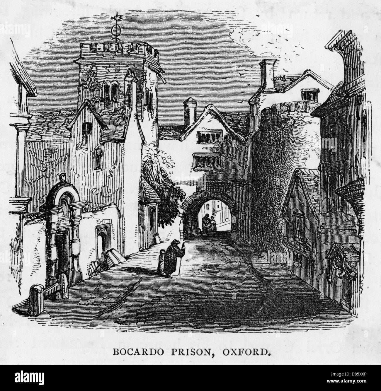 Bocardo Prison Oxford Stock Photo - Alamy