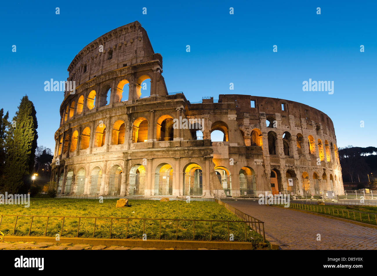 The Colosseum. Il colosseo. Rome (Italy Stock Photo - Alamy