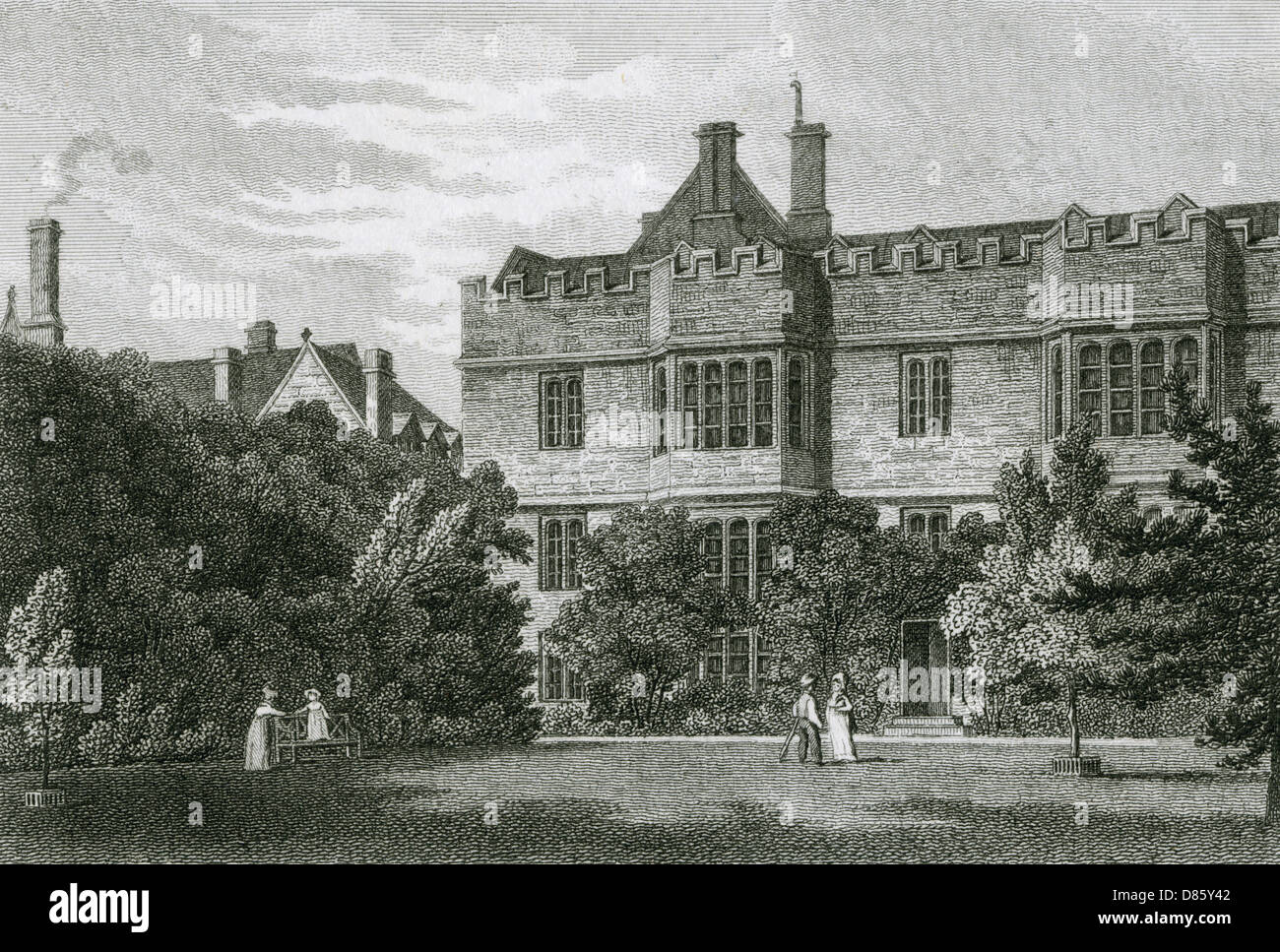 Exeter College, Oxford Stock Photo - Alamy