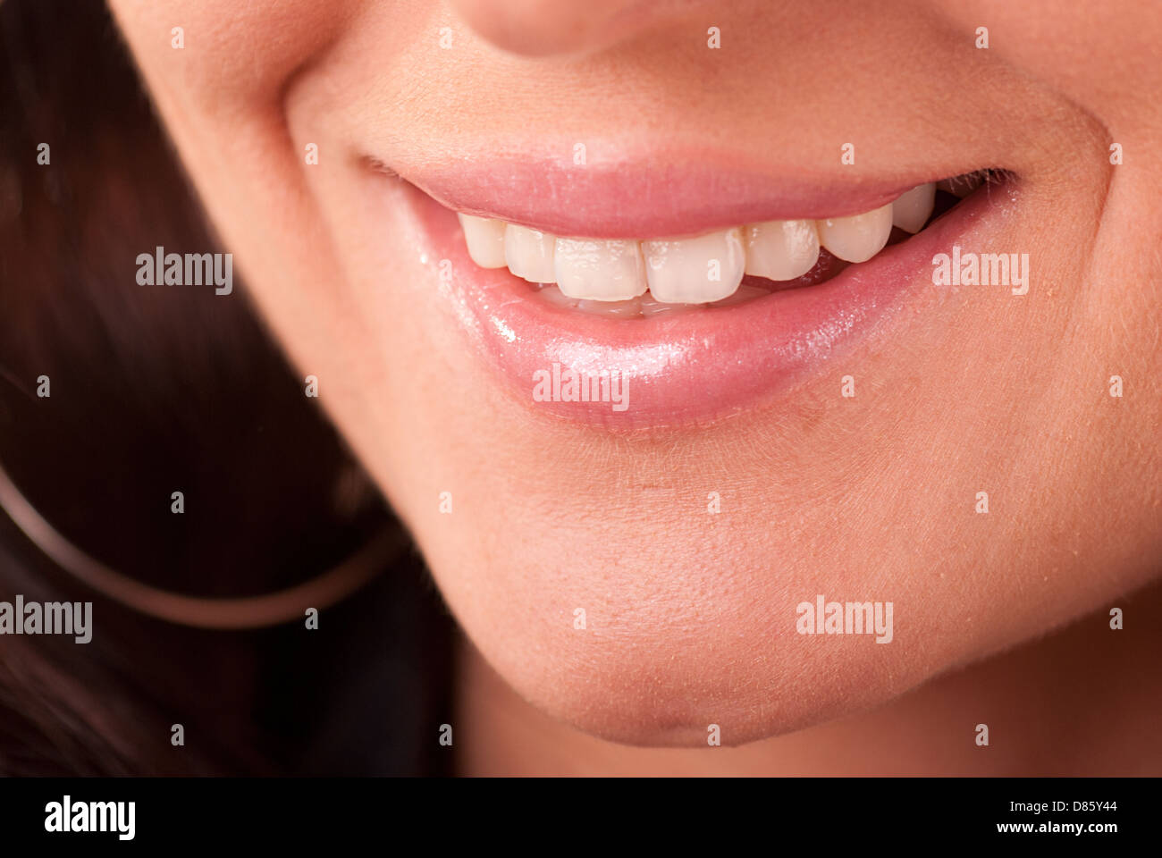 Teeth mouth lips hi-res stock photography and images - Alamy