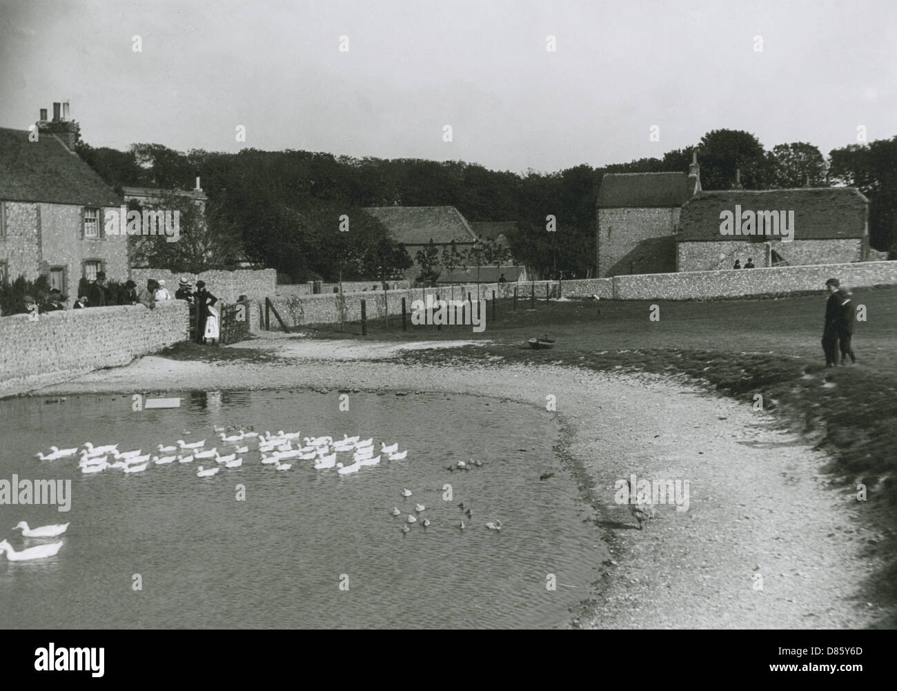Ovingdean, Sussex, 1900 Stock Photo - Alamy
