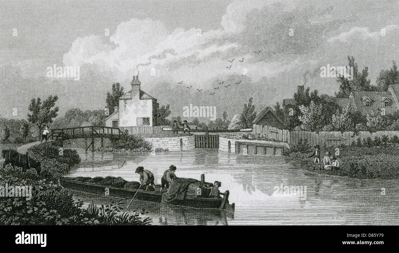 Osney lock hi-res stock photography and images - Alamy