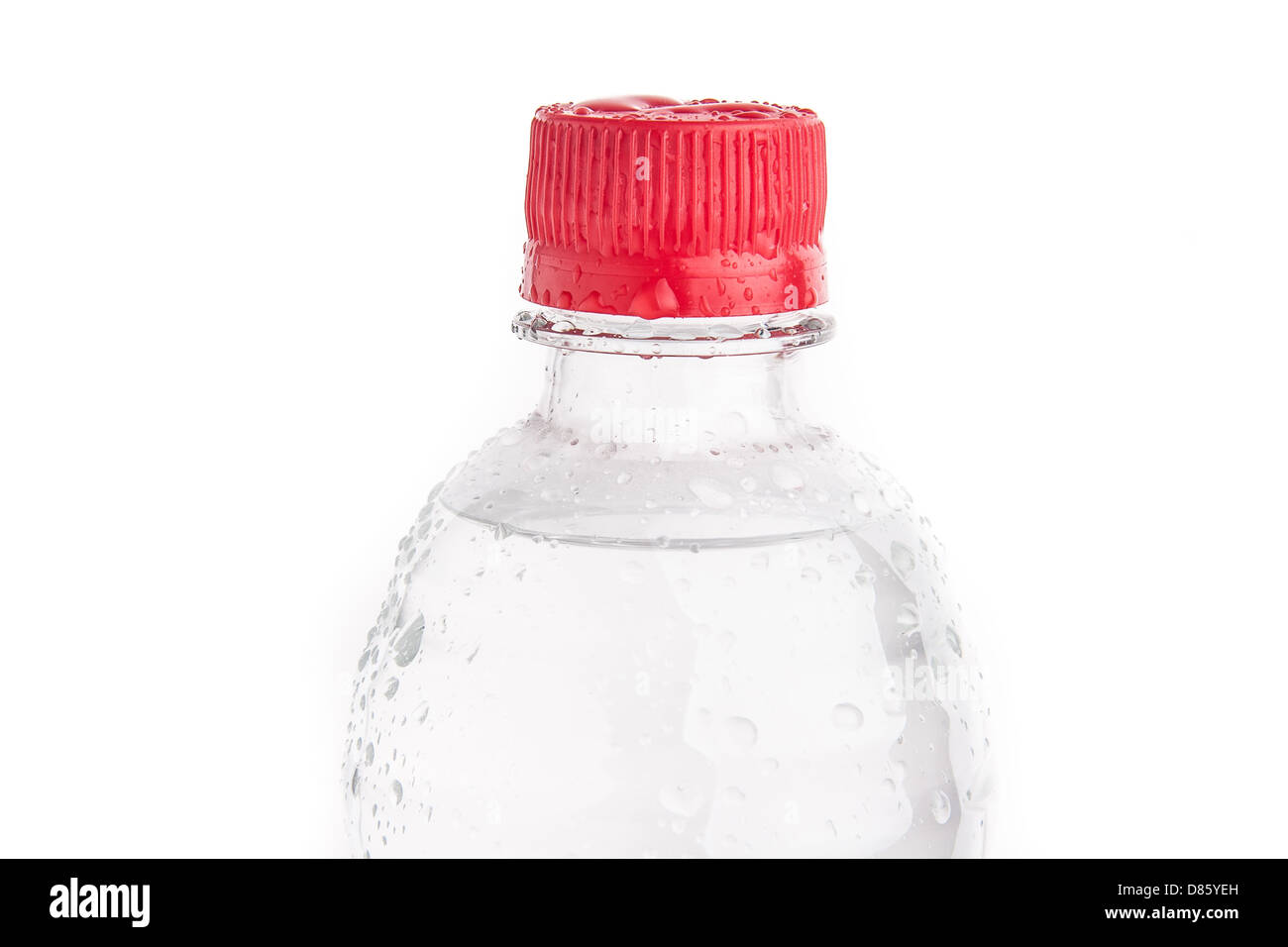 Plastic bottles of drinking water isolated Stock Photo - Alamy