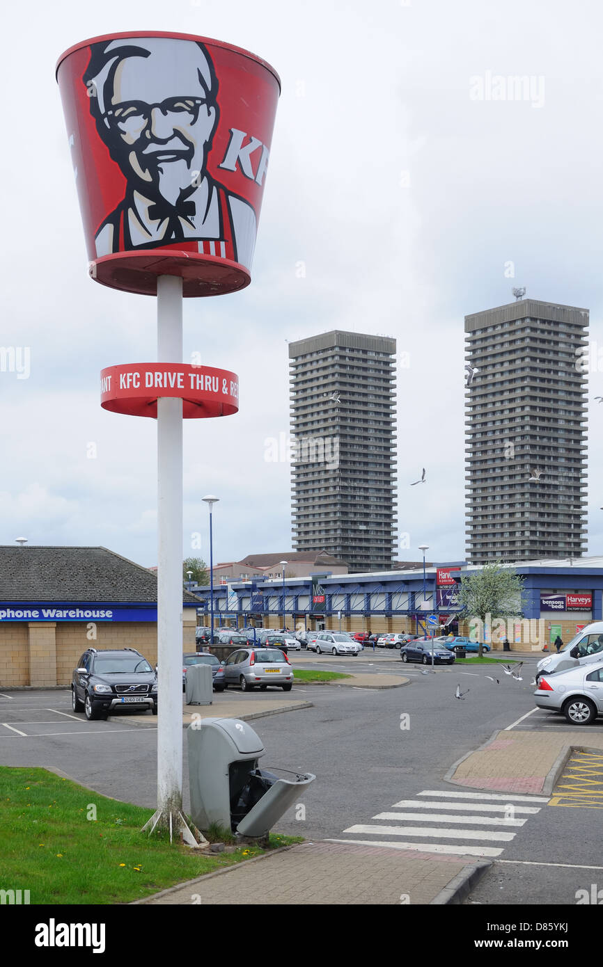Kfc drive through fast food hi-res stock photography and images - Alamy