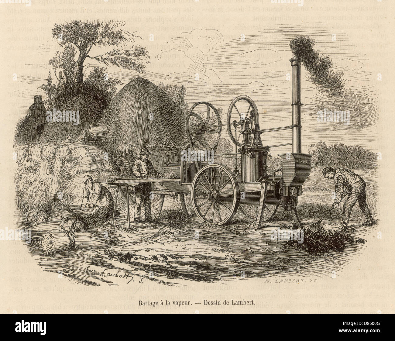 Steam thresher hi-res stock photography and images - Alamy