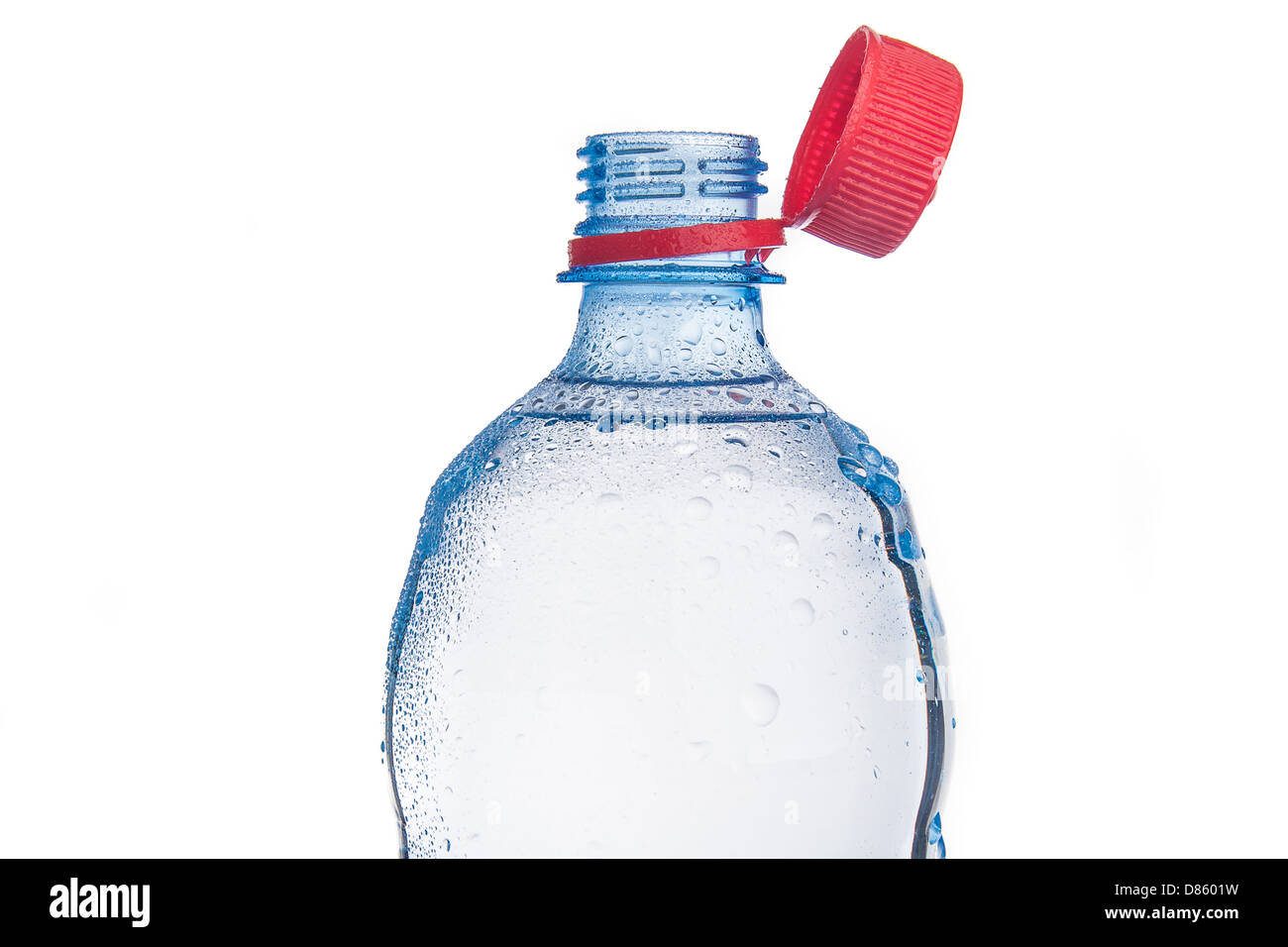 Plastic bottle of drinking water isolated on white Stock Photo - Alamy
