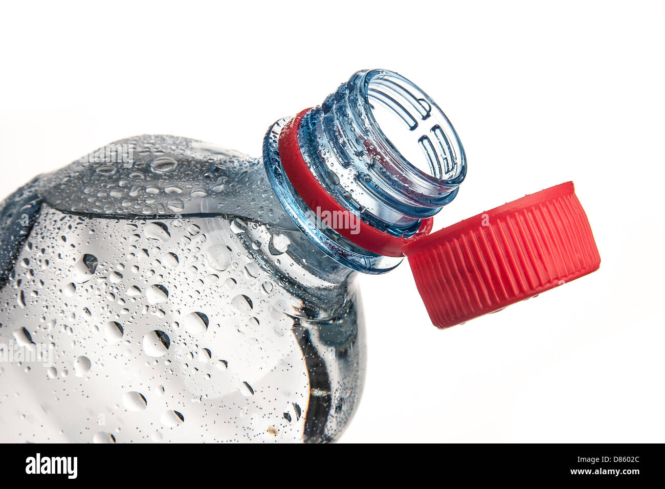Plastic bottle of drinking water isolated on white Stock Photo - Alamy