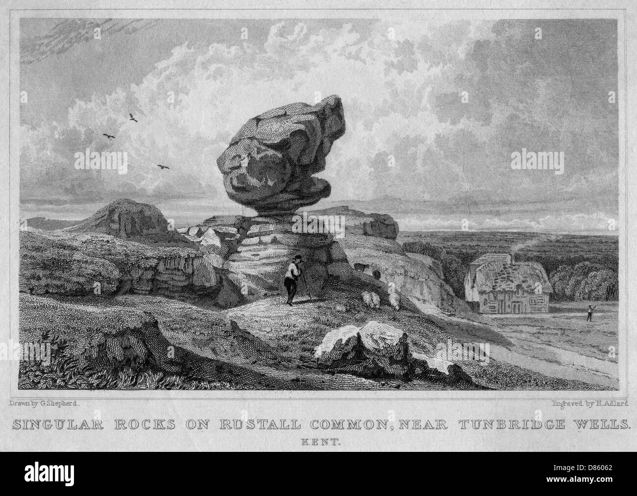 Rustall Common, Kent Stock Photo - Alamy