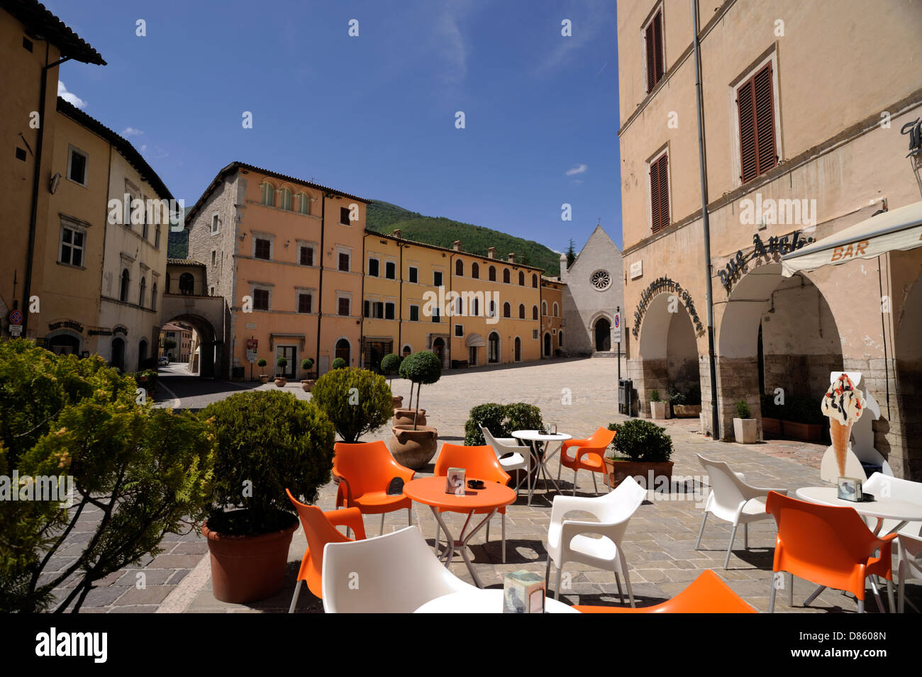 Italy, Le Marche, Valnerina, Visso Stock Photo - Alamy