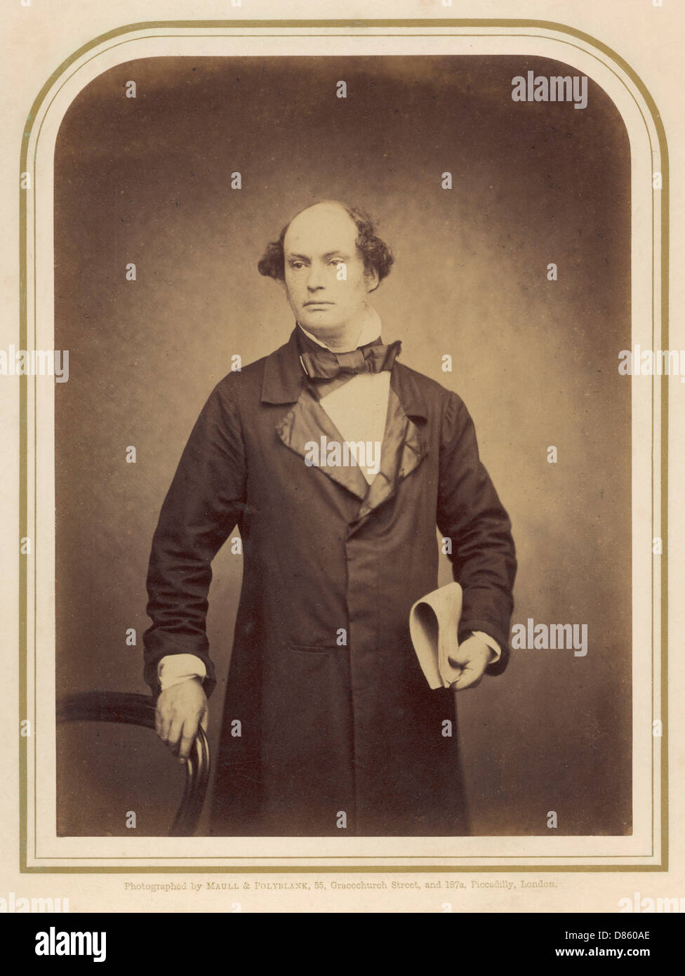 Daniel Maclise, Irish painter Stock Photo - Alamy