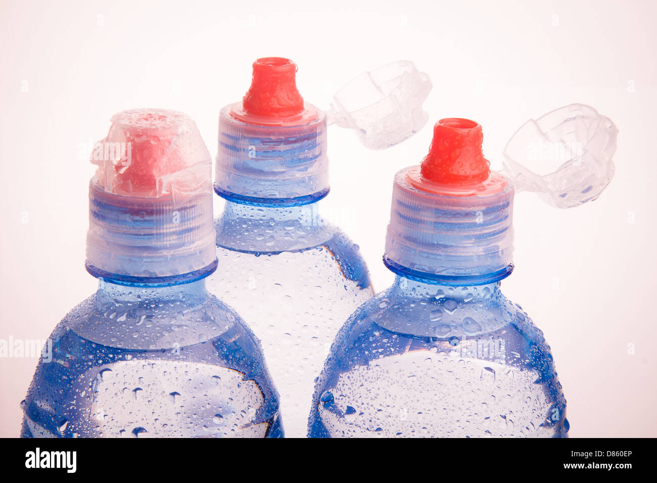 Plastic bottles of drinking water Stock Photo - Alamy