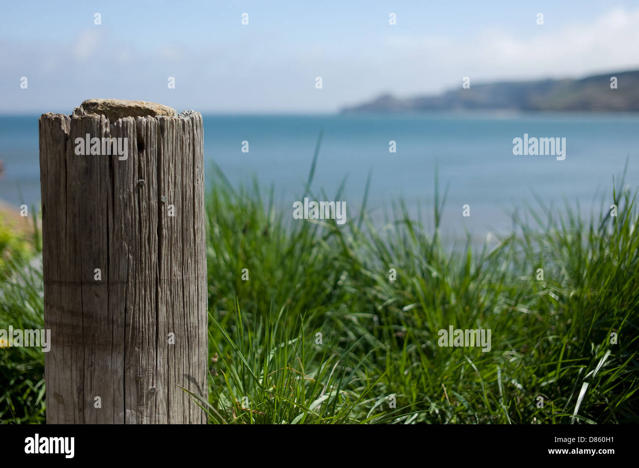 A wooden groyne in Runswick Bay, North Yorkshire Stock Photo - Alamy
