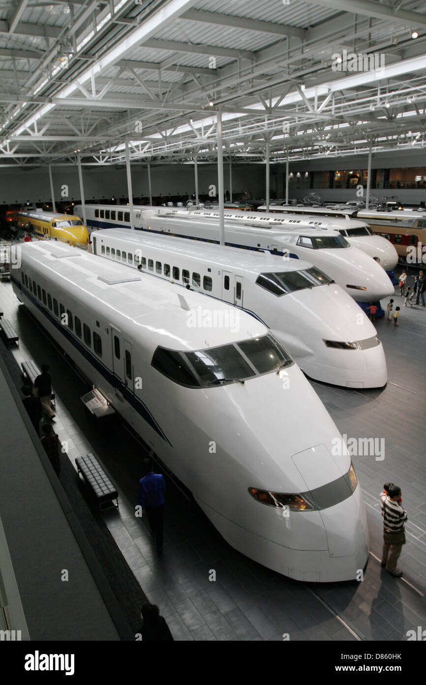 SCMaglev and Railway Park in Japan features the Shinkansen train zone ...