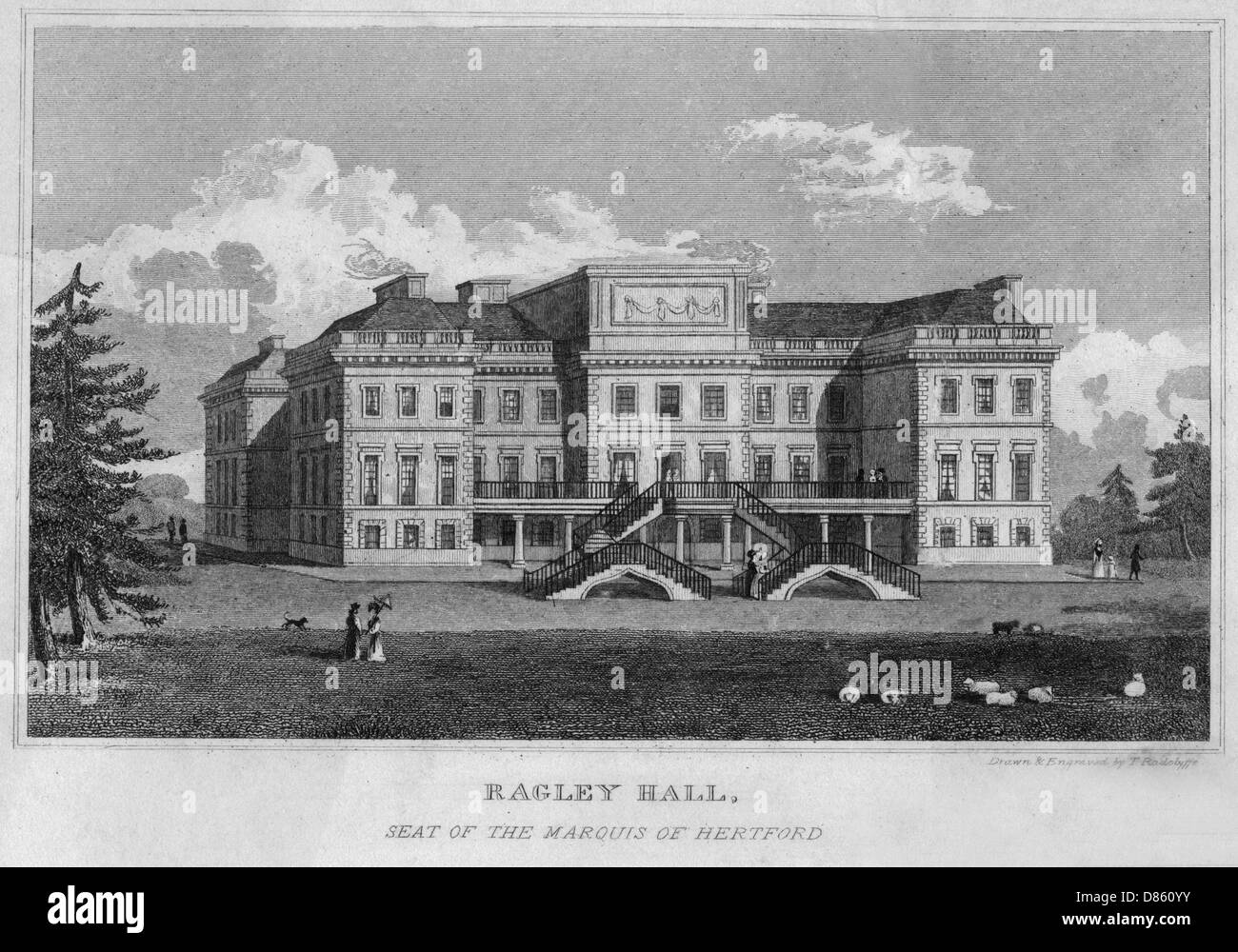 Ragley Hall, Warwickshire Stock Photo - Alamy