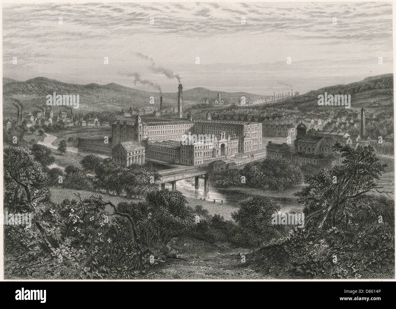Victorian factory industry yorkshire hi-res stock photography and ...