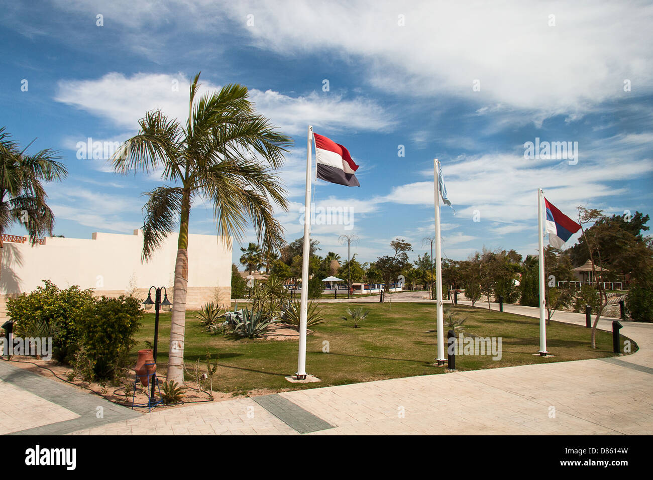 Flag of egypt sky hi-res stock photography and images - Alamy
