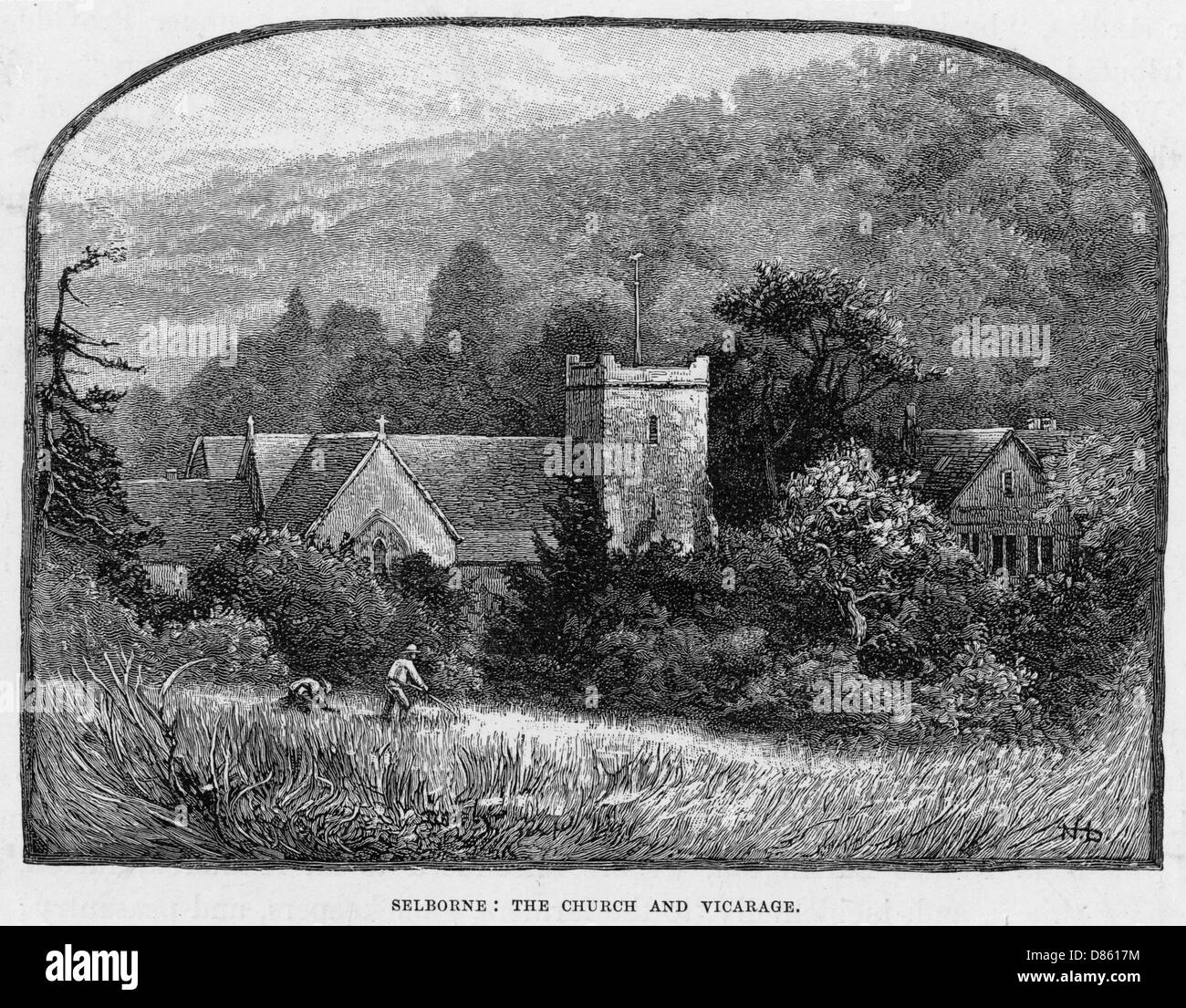 Selborne vicarage hi-res stock photography and images - Alamy