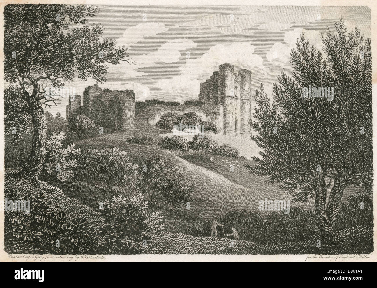 Saltwood Castle, Kent Stock Photo - Alamy