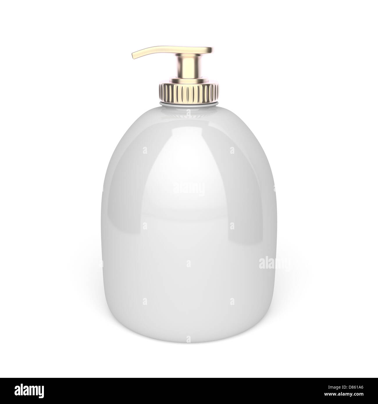 Liquid soap on white background Stock Photo - Alamy