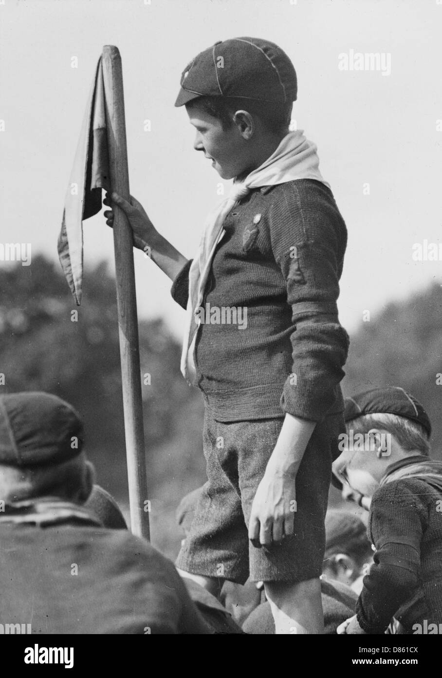 Wolf Cub Scout gathering at Hyde Park Stock Photo - Alamy